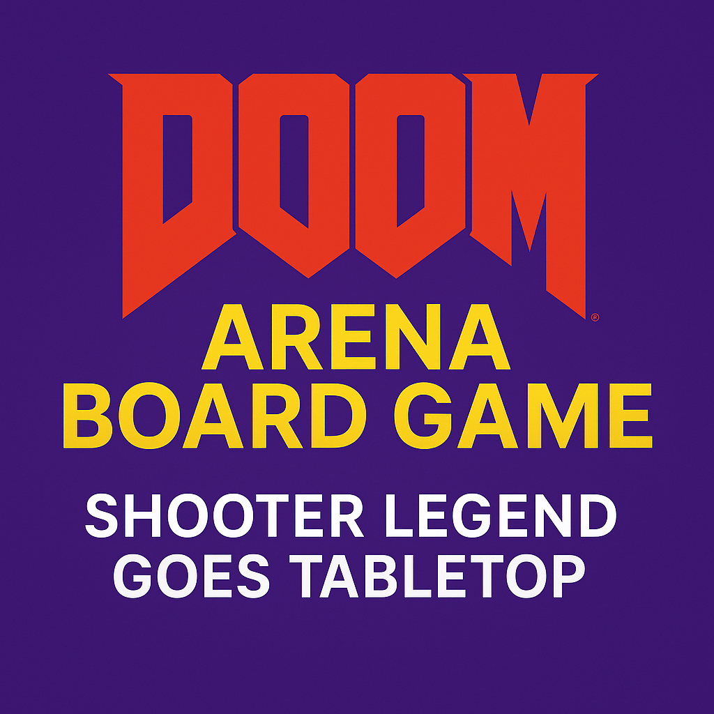DOOM: Arena Board Game Brings the Shooter Legend to the Tabletop