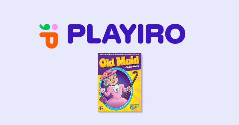 Old Maid Rules → How to Play Old Maid Card Game