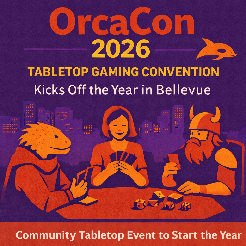 OrcaCon 2026 Kicks Off the Tabletop Gaming Year in Bellevue